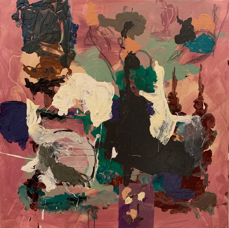 Please Forgive My Mistakes Painting by Femi J Johnson | Saatchi Art