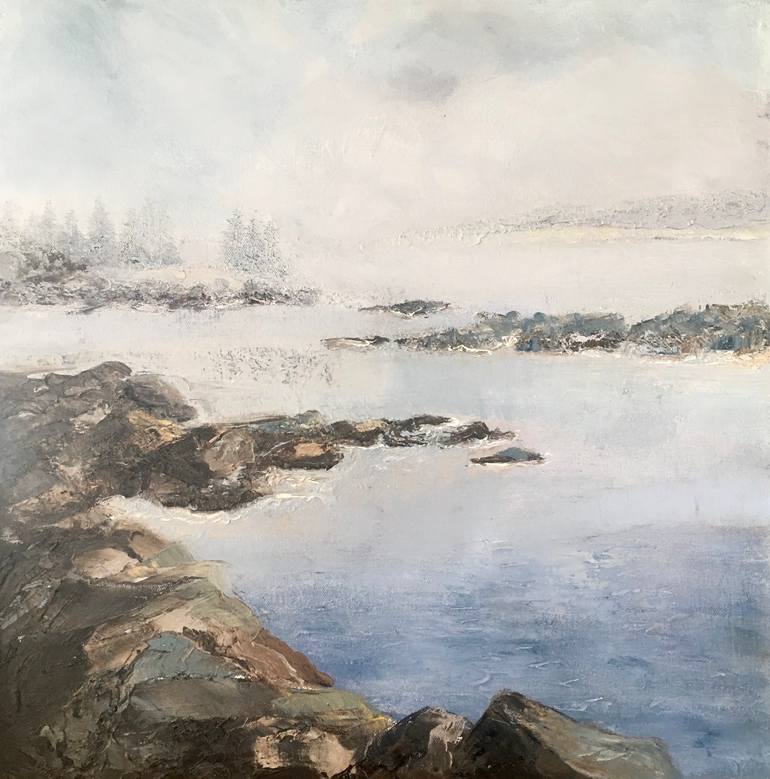 Incoming Fog Painting by Susan Fehlinger | Saatchi Art