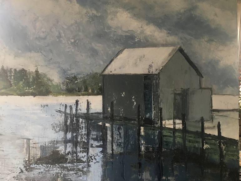 Steve's Lobster Shack Painting by Susan Fehlinger | Saatchi Art