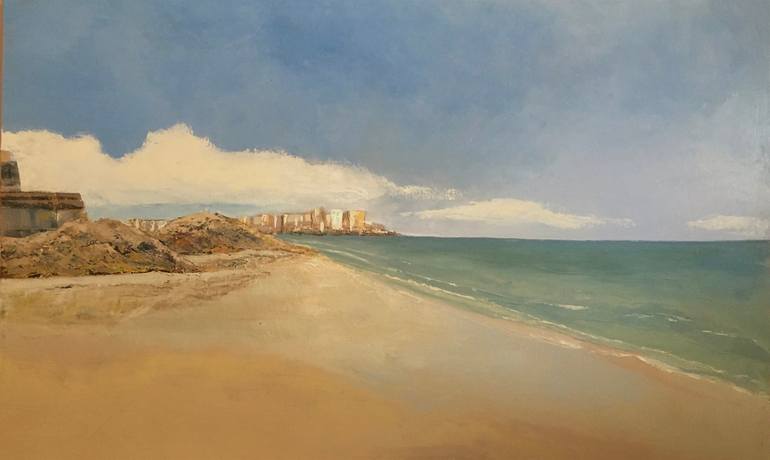 THE BEACH AT ST IVES Painting by Susan Fehlinger | Saatchi Art