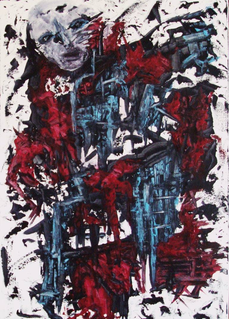 Insanity Painting by katerina Apostolakou | Saatchi Art