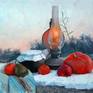 Winter still life Painting by Vadim Goryanskiy | Saatchi Art