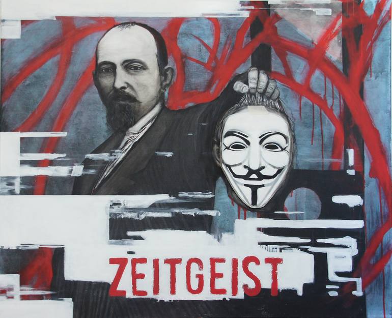 zeitgeist Painting by nikita Efremov | Saatchi Art