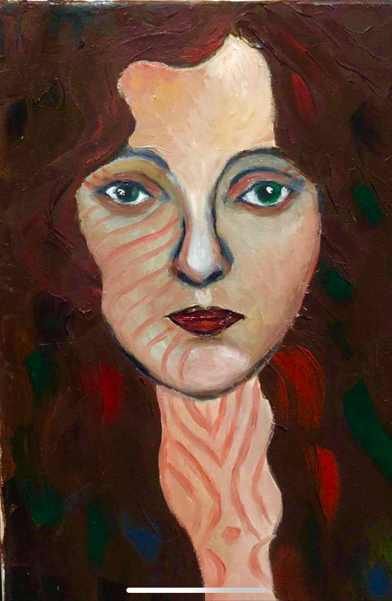 Trypillia Painting by Irene Holban | Saatchi Art