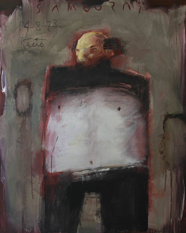 SAMURAI Painting by Ricard Recio | Saatchi Art