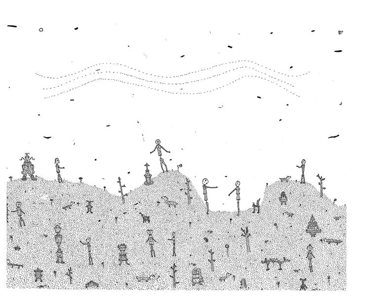 In the Maelstrom Drawing by Morris Jackson | Saatchi Art