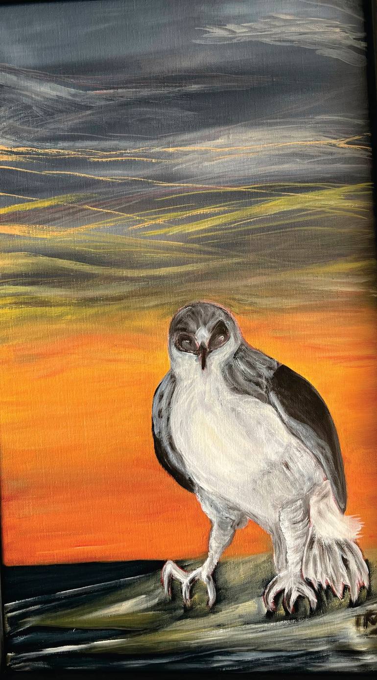 Second Coming The Falcon number 3 Painting by Mania Row | Saatchi Art