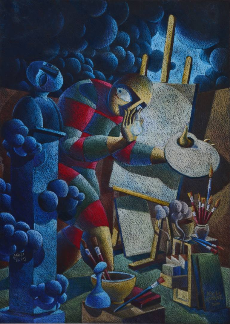 Light Drawing by Andreas Angelopoulos | Saatchi Art