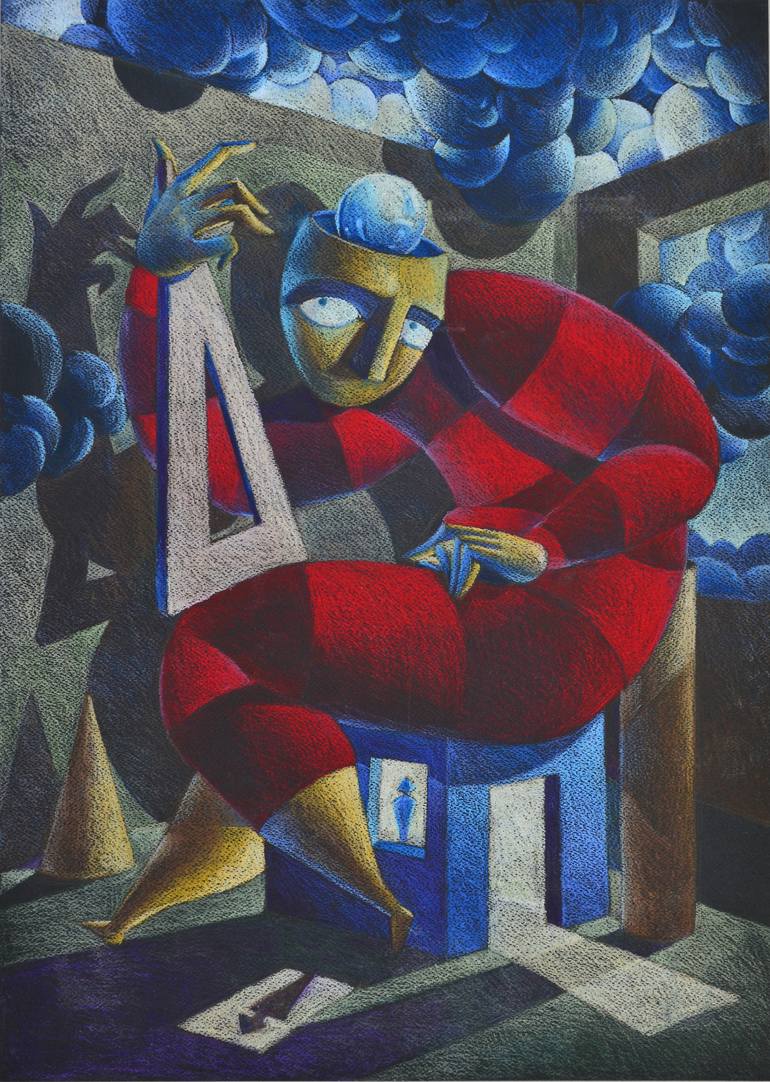 Construction Drawing by Andreas Angelopoulos | Saatchi Art