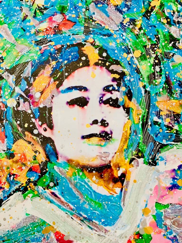 Harmony - Mariko Mori Painting by Miranda Rumina | Saatchi Art