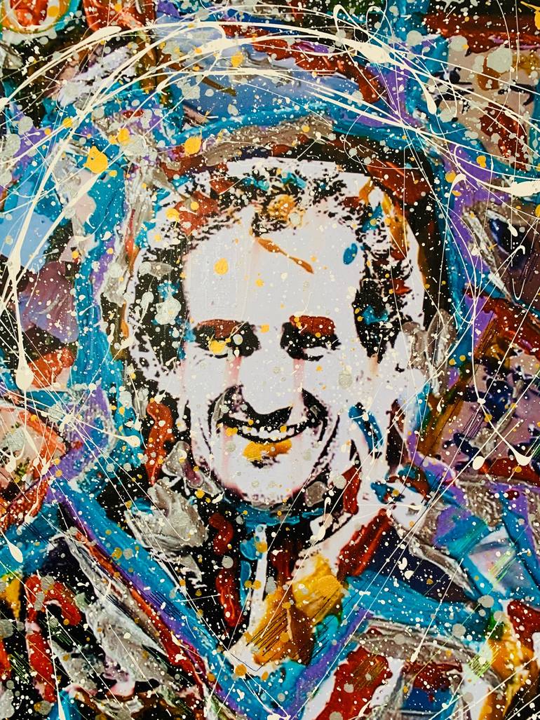 Speed - Alain Prost Painting by Miranda Rumina | Saatchi Art