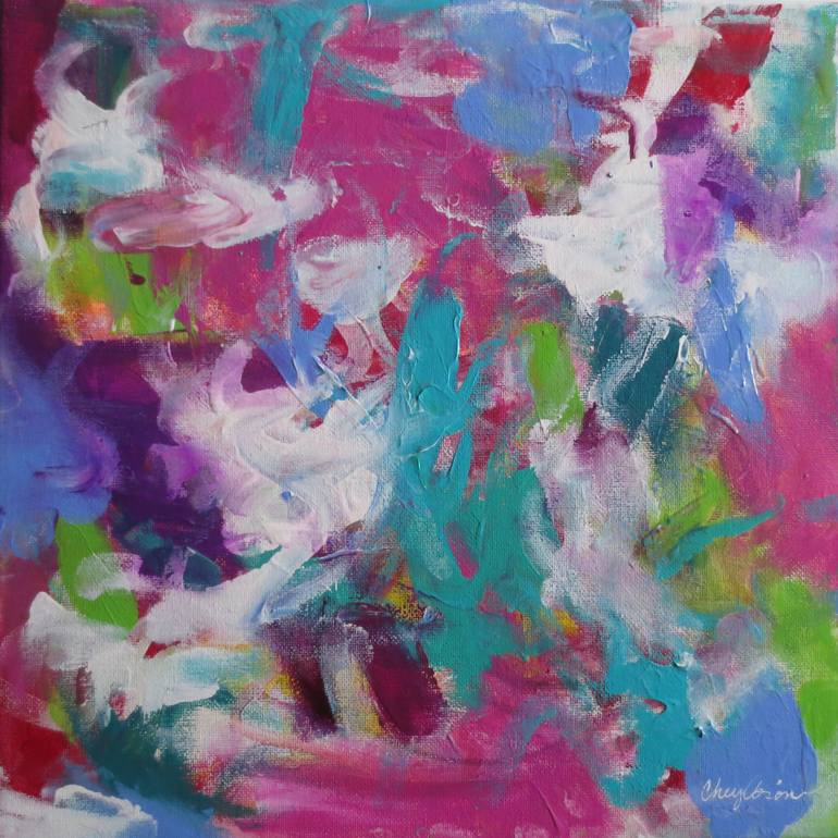 Wearing Lipstick Painting by Cheryl Wilson | Saatchi Art