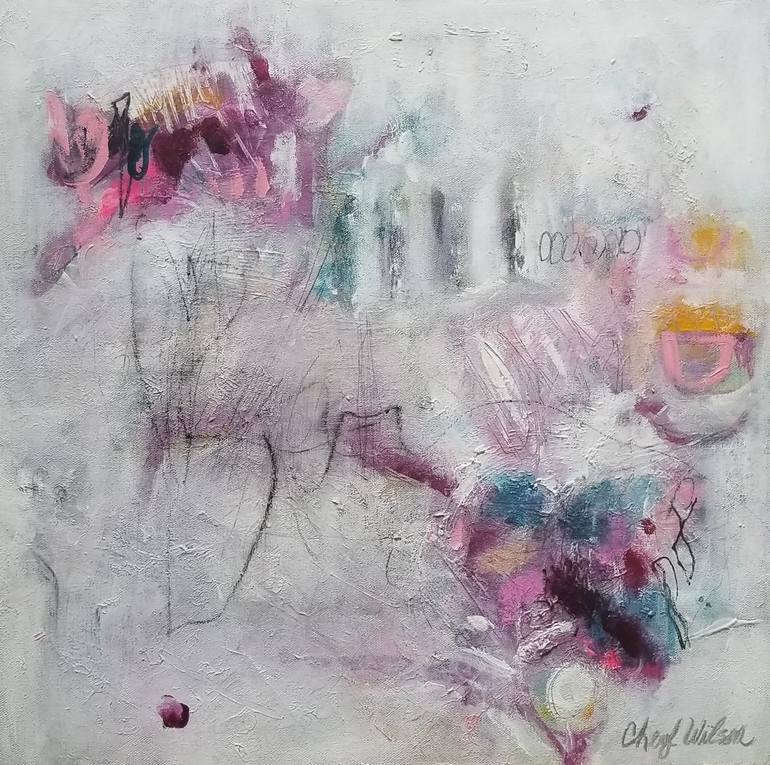 Parthenon's Secret Painting by Cheryl Wilson | Saatchi Art