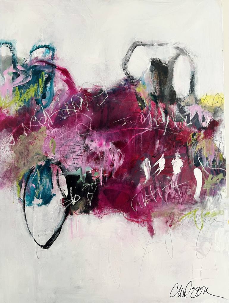 Artist's Emotions Painting by Cheryl Wilson | Saatchi Art