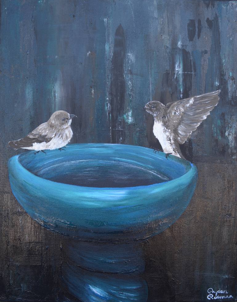 Pool Party Painting by Payden Rodman Cotton | Saatchi Art