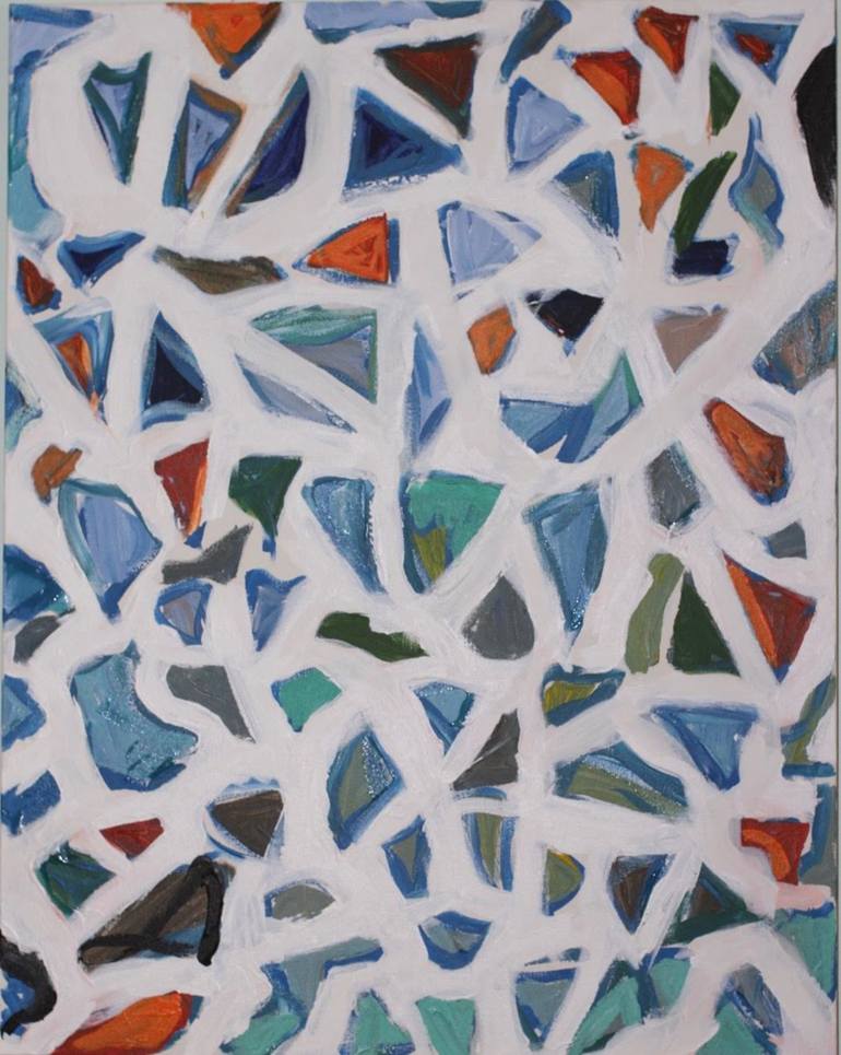 Fragmentation Painting by Alana Julian | Saatchi Art