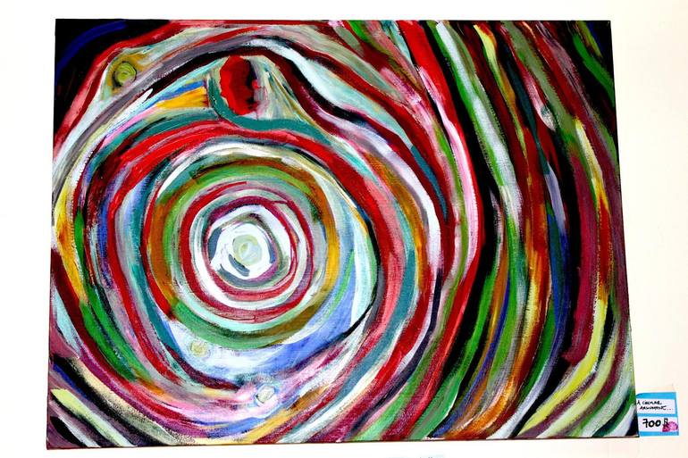 Circular Argument Painting by Alana Julian | Saatchi Art