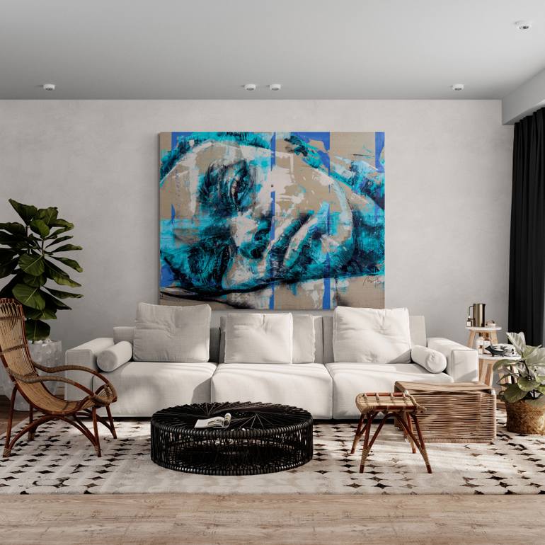 At Home Painting by Mario Henrique | Saatchi Art