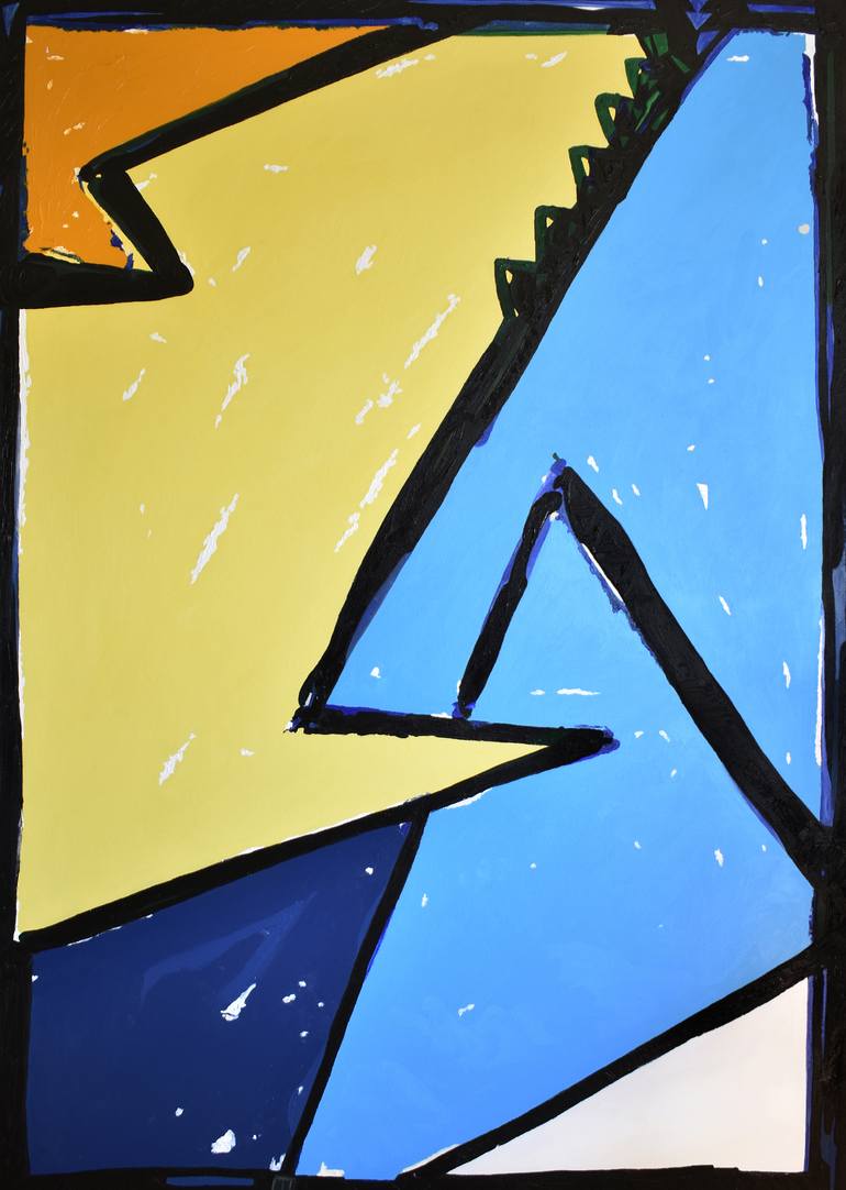 Azul Painting by Allan Diaz | Saatchi Art