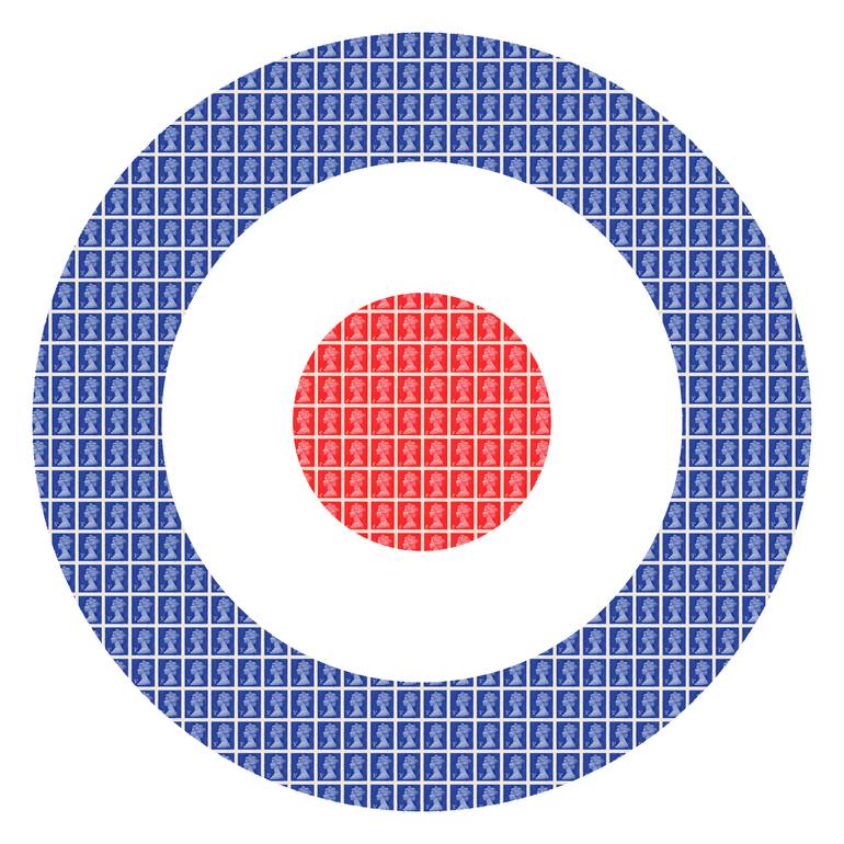 RAF Symbol Mixed Media by Gary Hogben | Saatchi Art