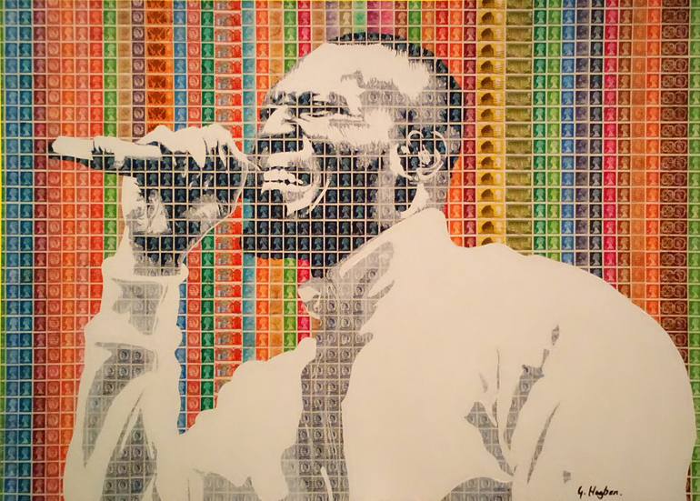 Stormzy Collage by Gary Hogben | Saatchi Art