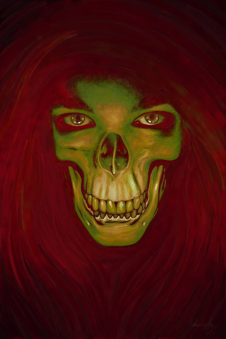 Toothy Grin Painting by Matt Lindley | Saatchi Art