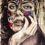 A defensive layer Drawing by darren crowley | Saatchi Art