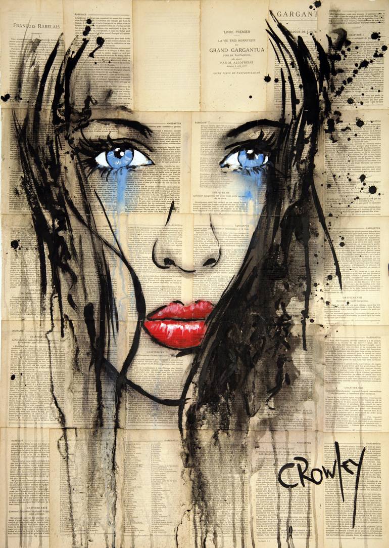 deep red Painting by darren crowley | Saatchi Art