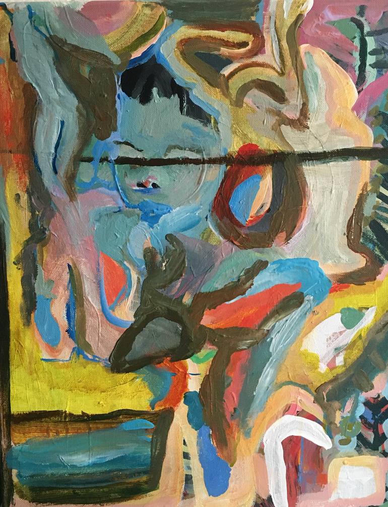 Weaving/Unweaving Painting by Chloe Malyshkin | Saatchi Art