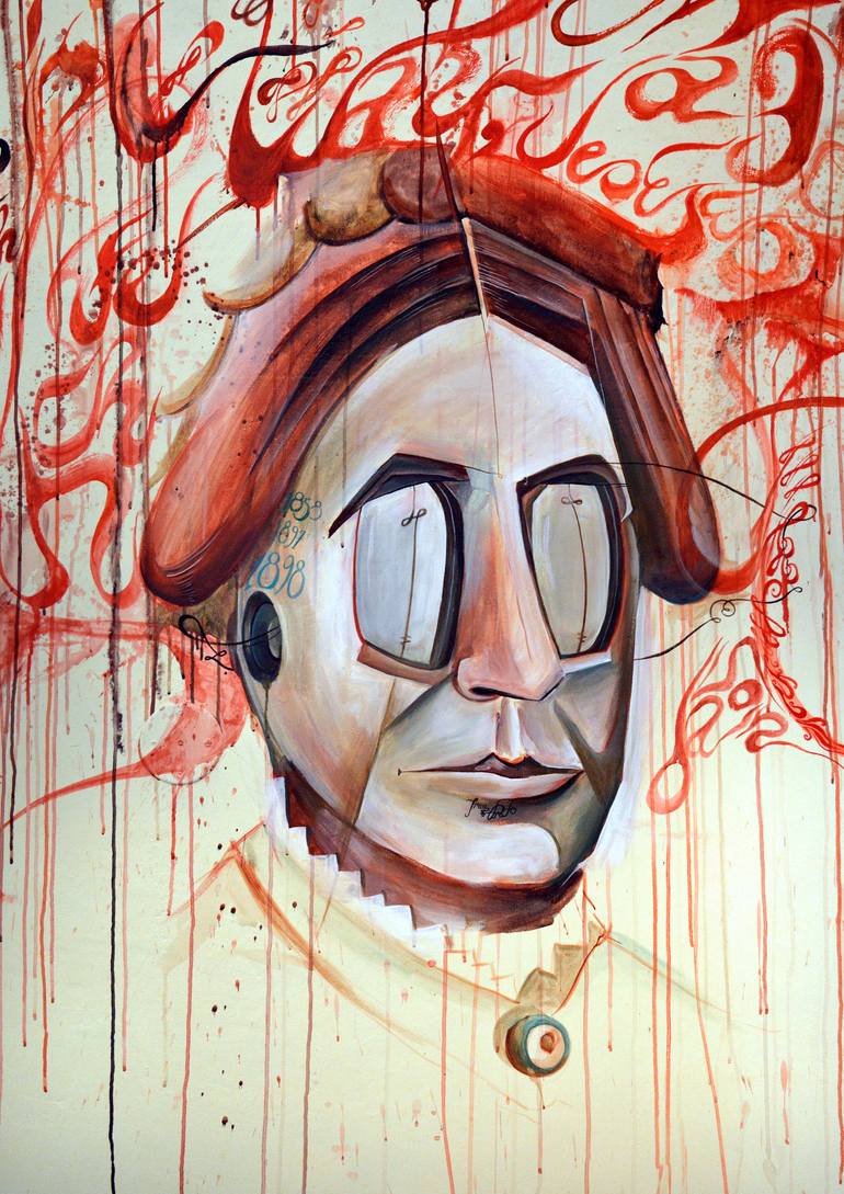 Mrs. Prato Painting by Tom Lohner | Saatchi Art