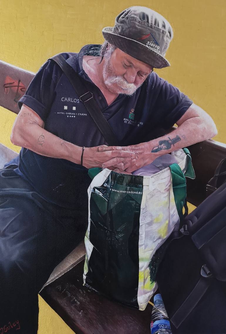 Antonio Painting by James Earley | Saatchi Art