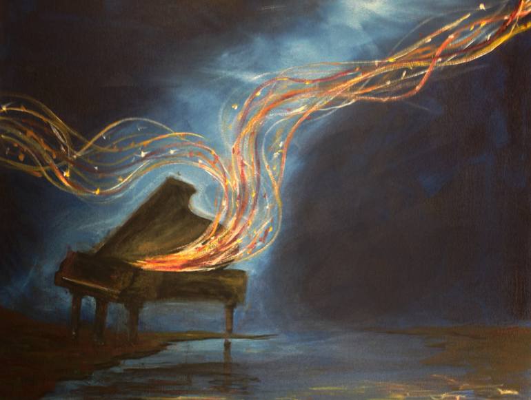 Release My Soul Painting by Izzy Anderson | Saatchi Art