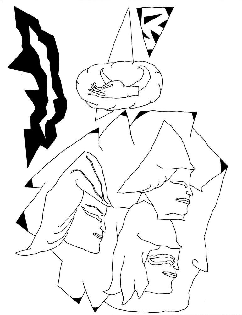 Visceral thoughts 10 Drawing by Ada Odry | Saatchi Art