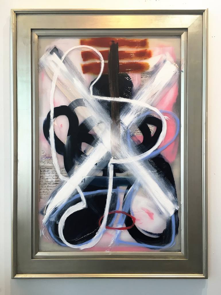 Pink Dynasty Painting by Anthony Liggins | Saatchi Art