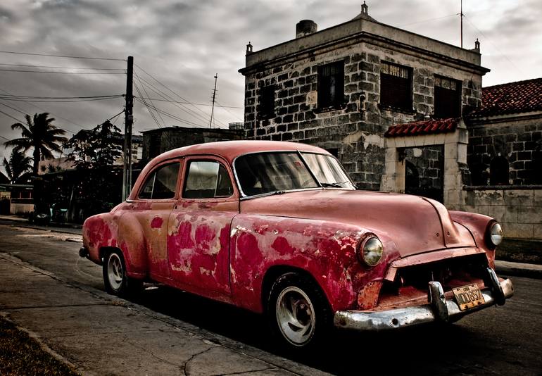 Cuban car Photography by Julián Rovagnati | Saatchi Art