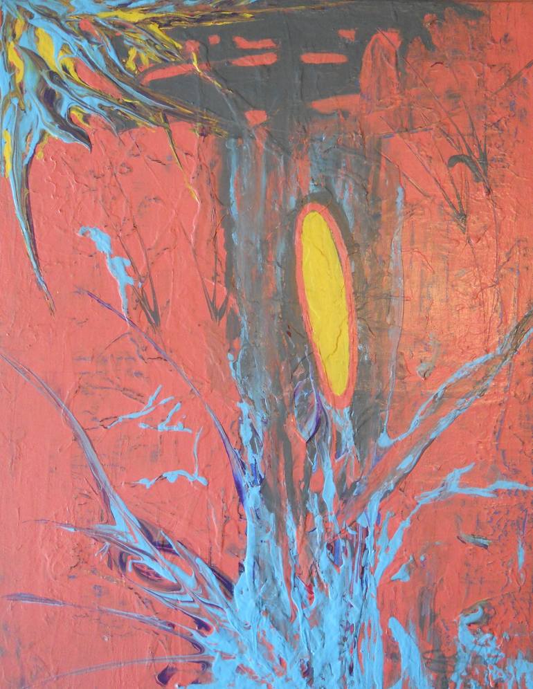 The Dust Devil Painting by Sanci Hall | Saatchi Art