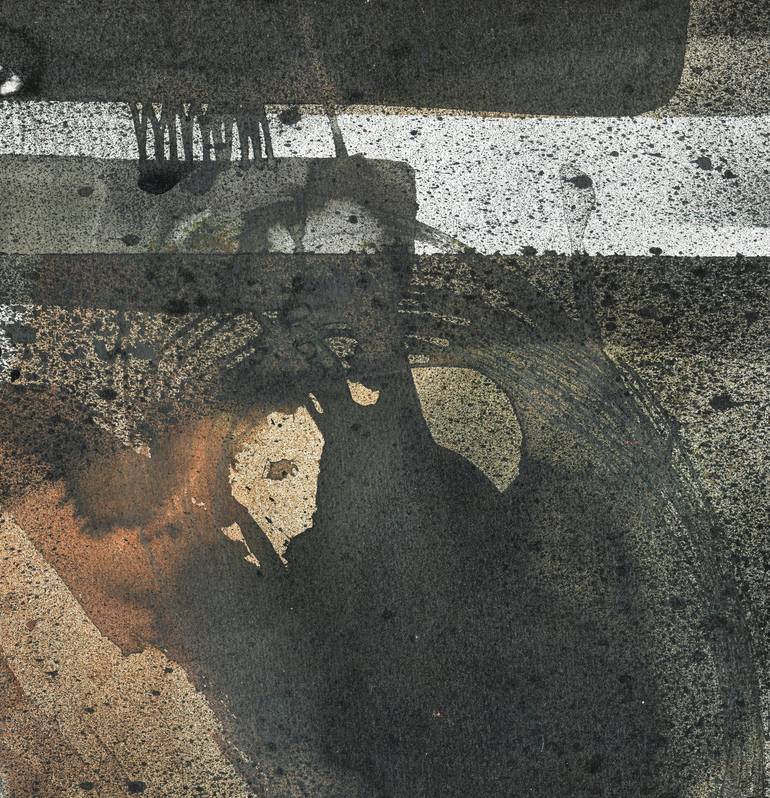 Carbon Pool Painting by Anne Fox | Saatchi Art