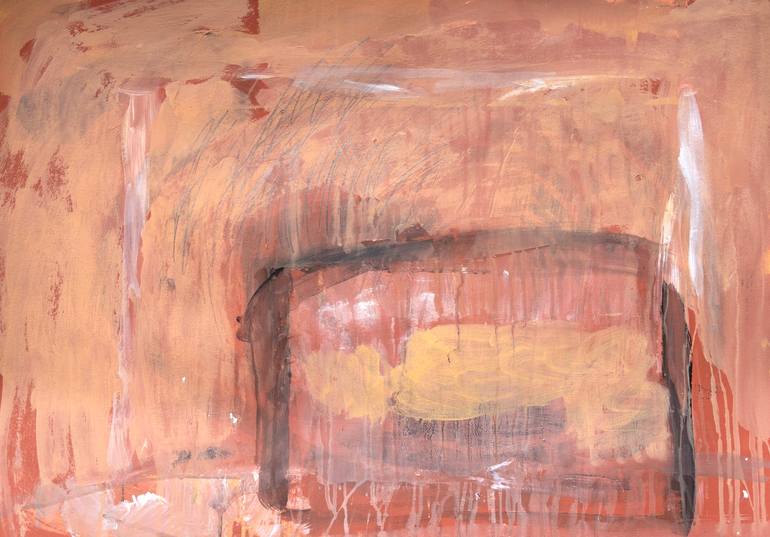 The Shape of Perfume 33 (Terracotta) Painting by Anne Fox | Saatchi Art