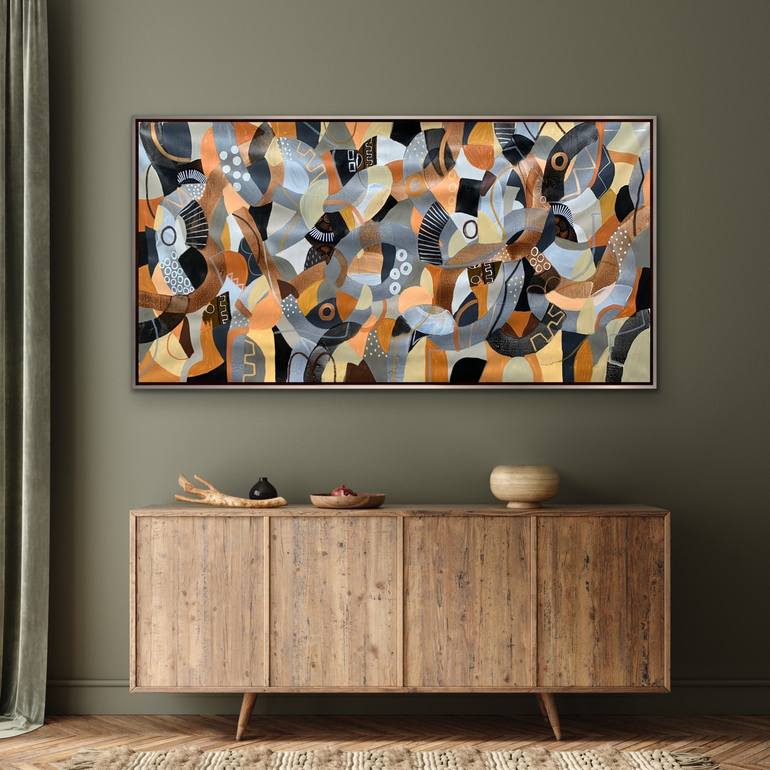 Beginnings Painting by Rashna Hackett | Saatchi Art