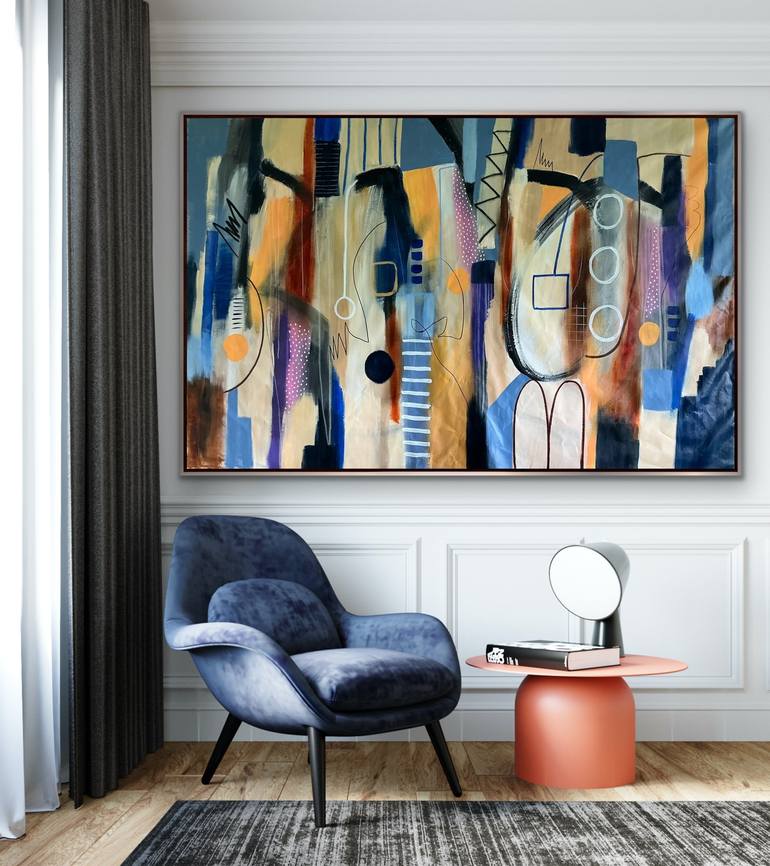 Adapt to Change Painting by Rashna Hackett | Saatchi Art