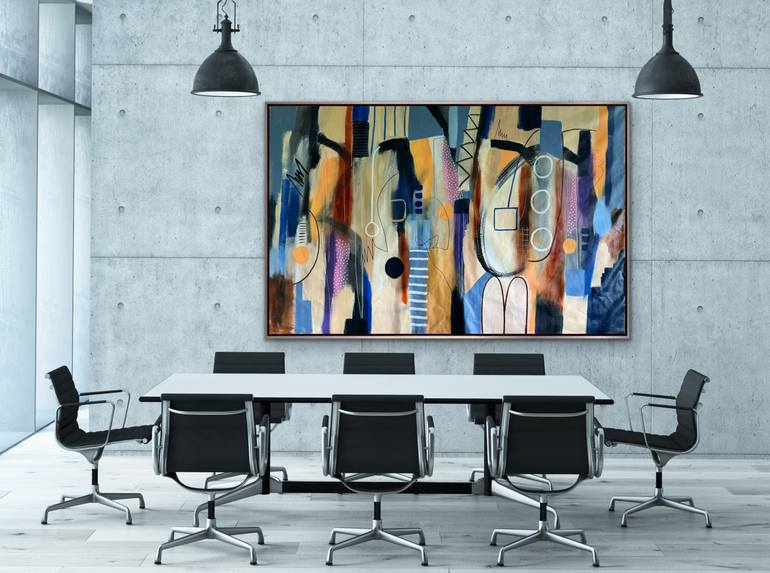 Adapt to Change Painting by Rashna Hackett | Saatchi Art