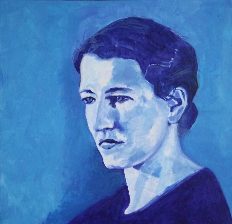 Isa Duncan Benzie portrait Painting by Gill Aitken | Saatchi Art