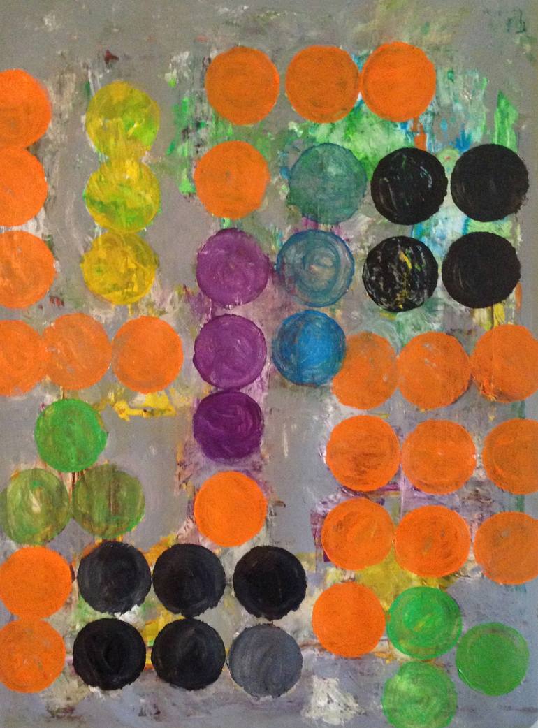 Connect Painting by Philip Ofili | Saatchi Art