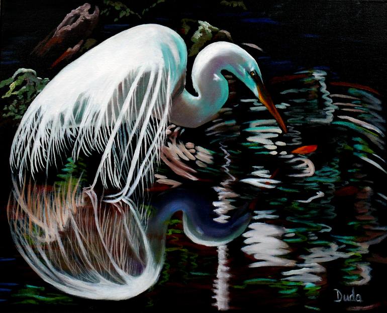 Narcissus Painting by Susan Duda | Saatchi Art