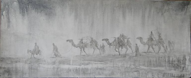 Cameleer Painting by Akram Ati | Saatchi Art