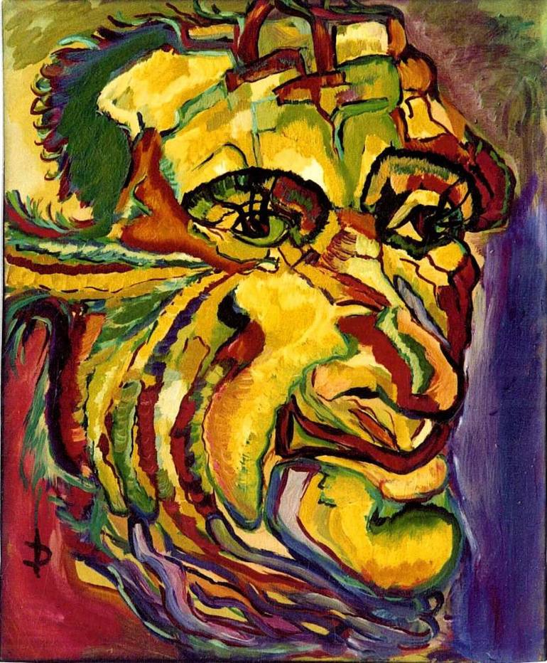 The Way of Wrinkles Painting by Daniela Isache | Saatchi Art