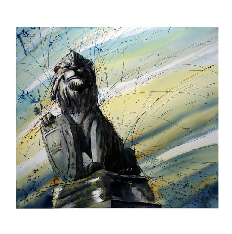 the sculpture (LA ESCULTURA) Painting by Juan Pedro Linares Montes ...