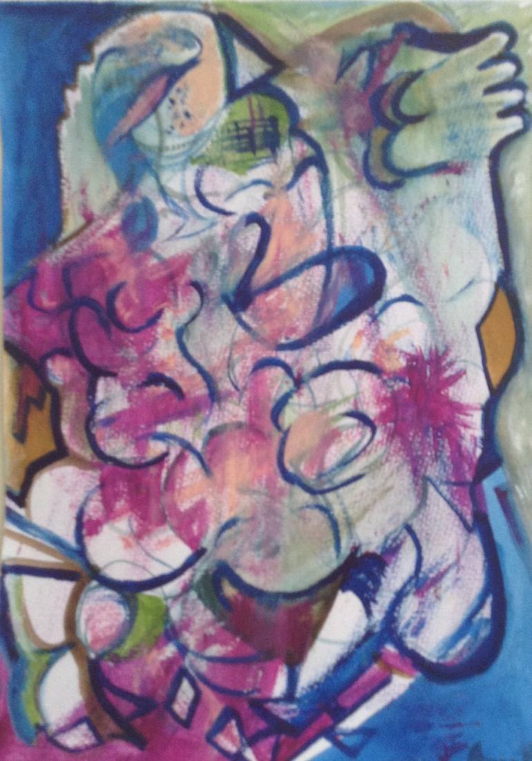 The Little Deer Painting by Annette Dunn | Saatchi Art