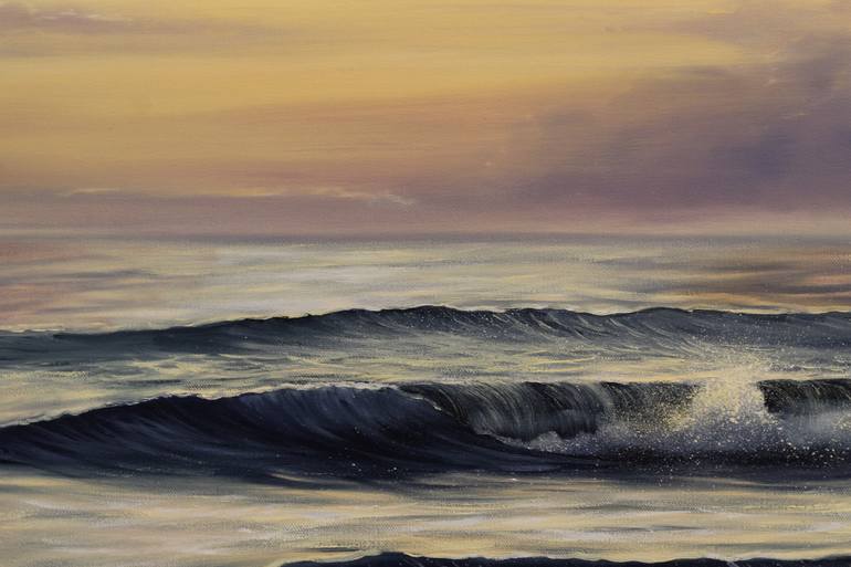 Eternal Start Painting by Eva Volf | Saatchi Art