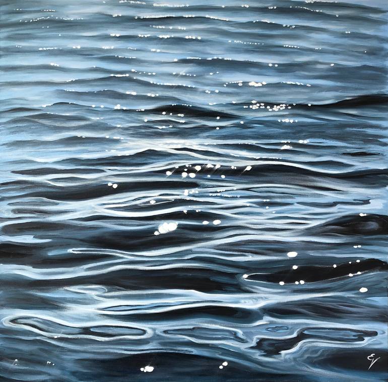 The Flow Painting by Eva Volf | Saatchi Art